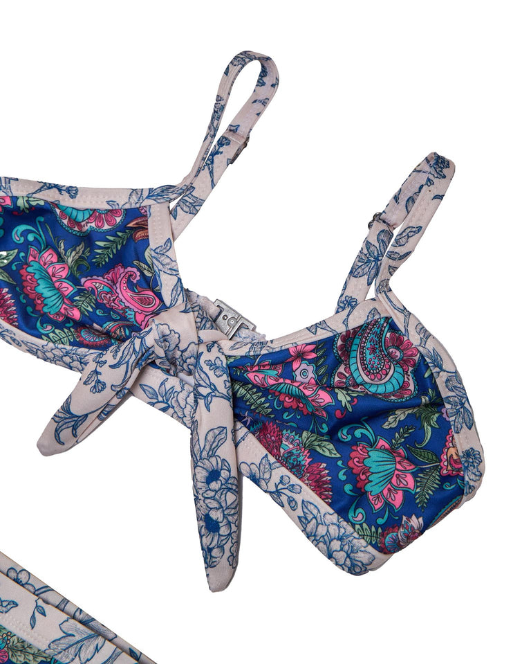 Matching Sibling Swimwear – Girls 3 Piece Swim Set (River) | Olga ...