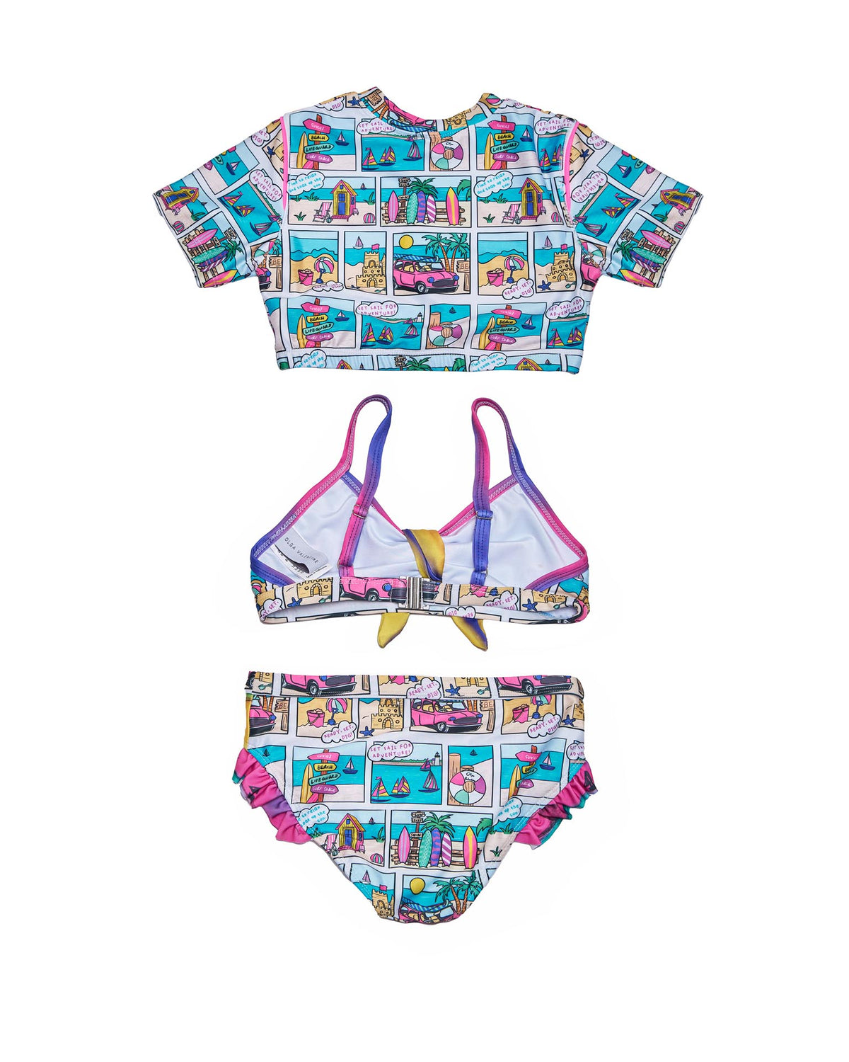 Matching Sibling Swimwear – Girls 3 Piece Swim Set (Bondi) | OV – Olga ...