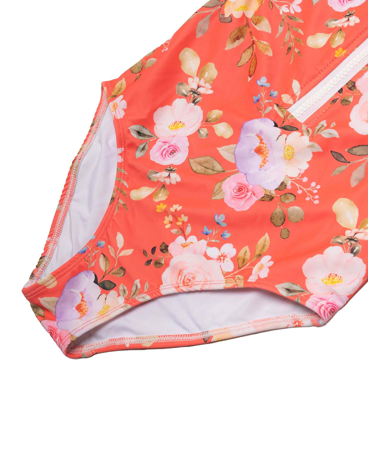 Long Sleeve Zip One Piece Swimsuit – Olga Valentine Swimwear