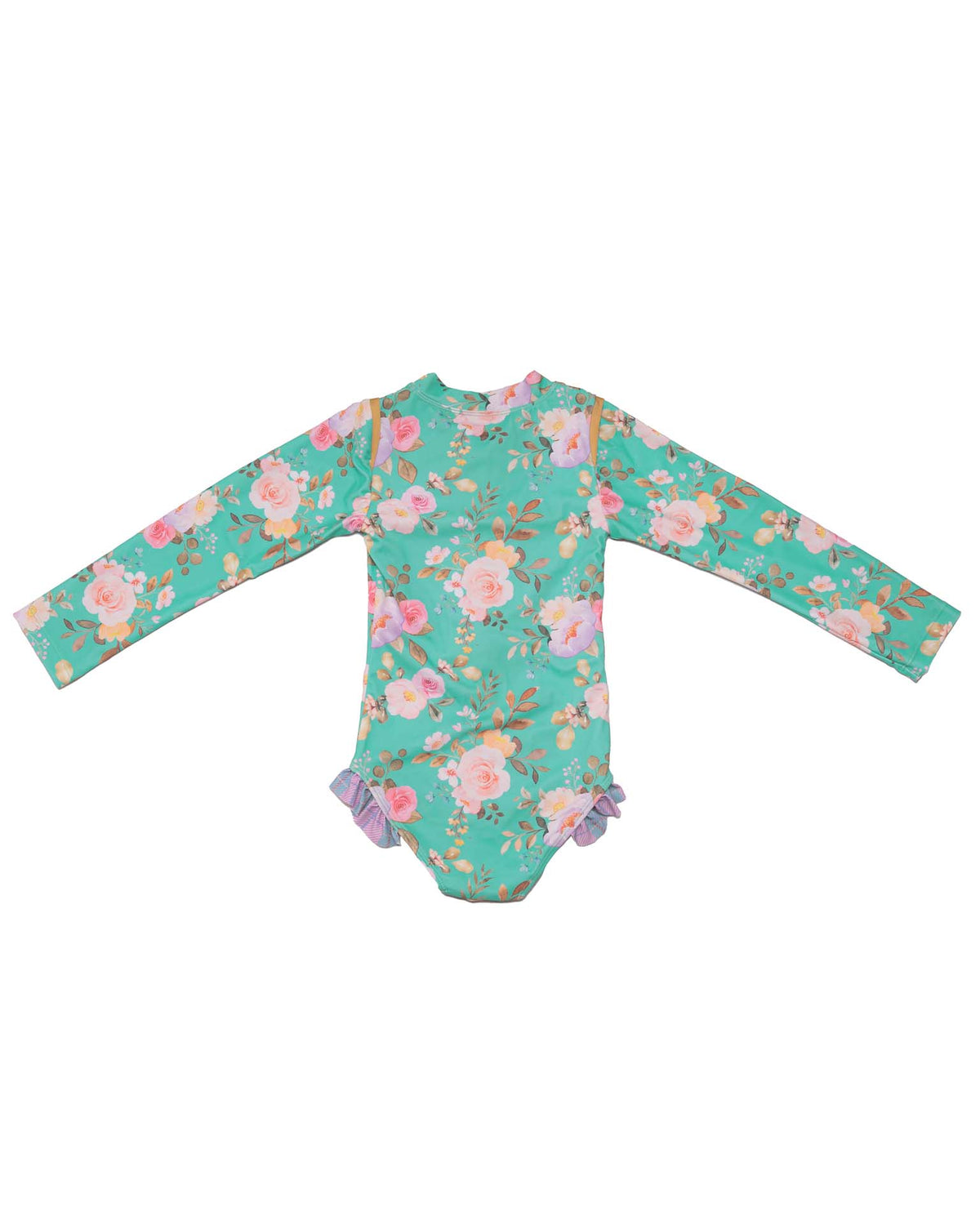 Long Sleeve Zip One Piece Swimsuit Olga Valentine Swimwear