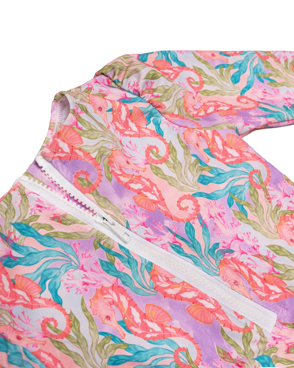 Long Sleeve One Piece Swimsuit with Side Ties – Olga Valentine Swimwear