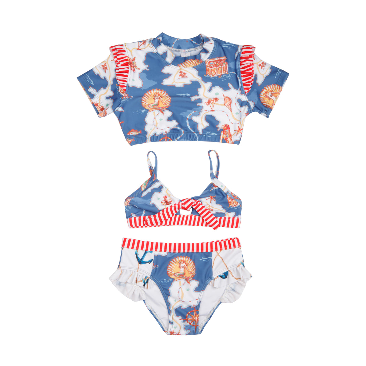 3 Piece Swim Set Olga Valentine Swimwear