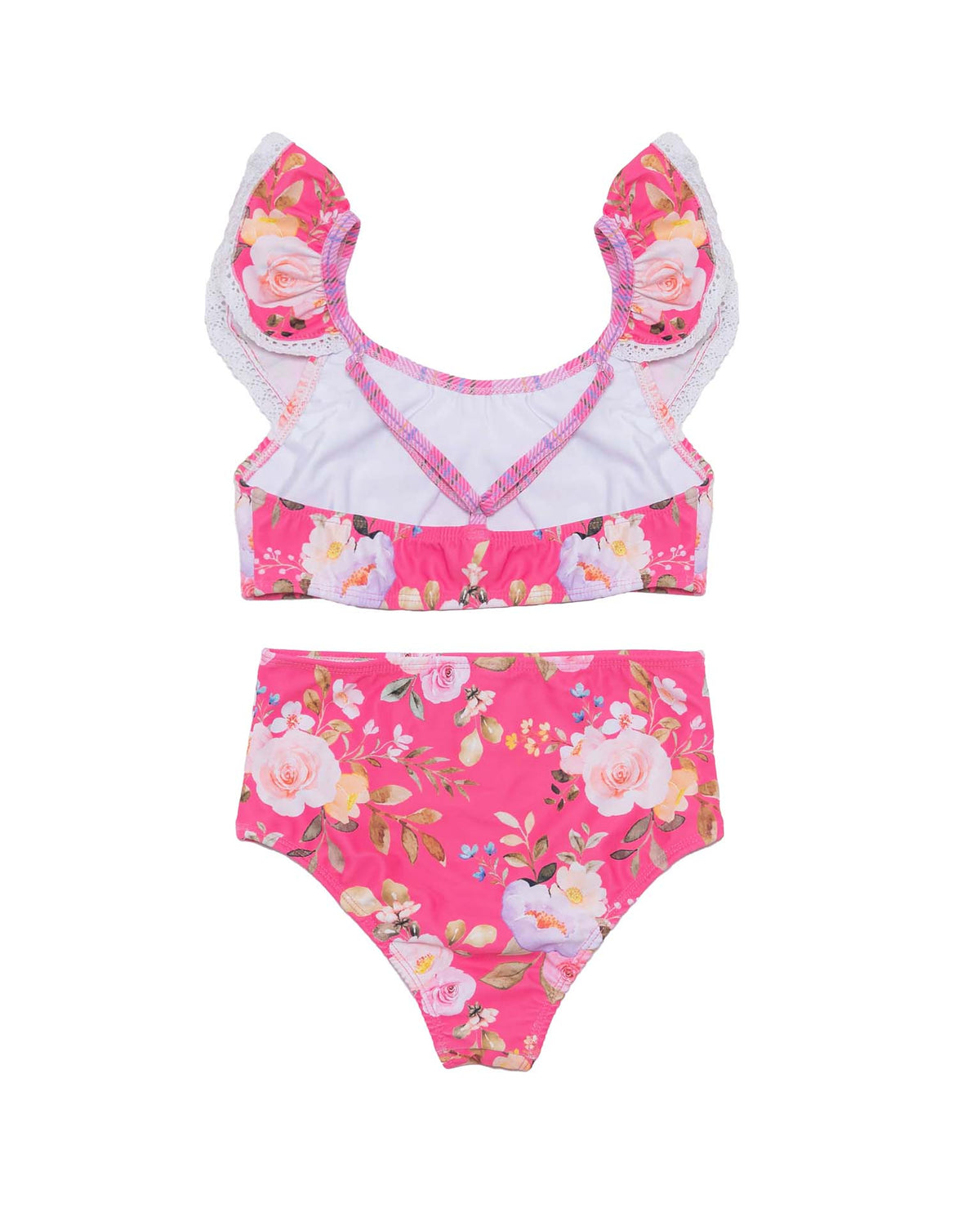 Ruffle Neck Bikini Olga Valentine Swimwear 7909