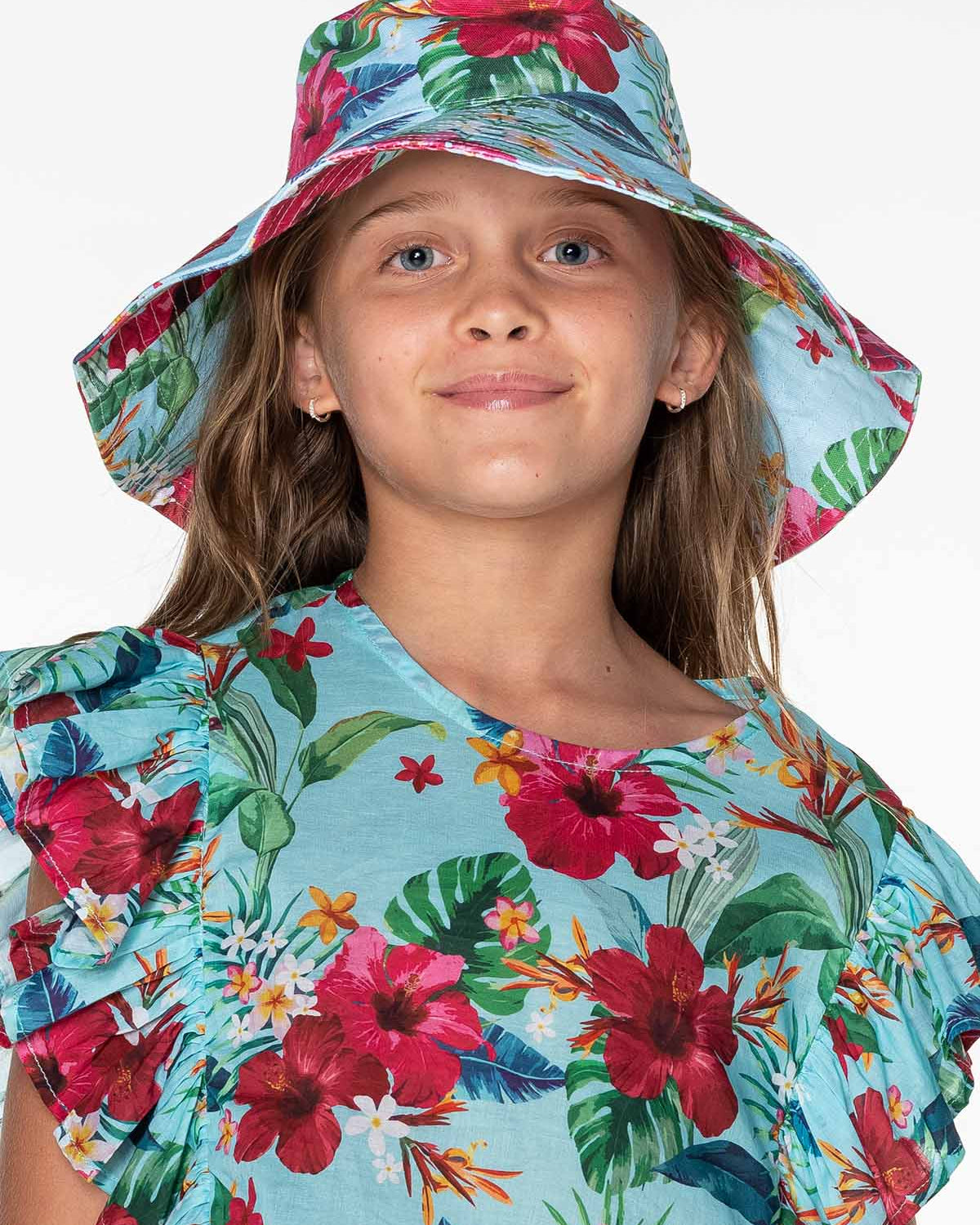 Girls Bucket Hats | Olga Valentine Swimwear