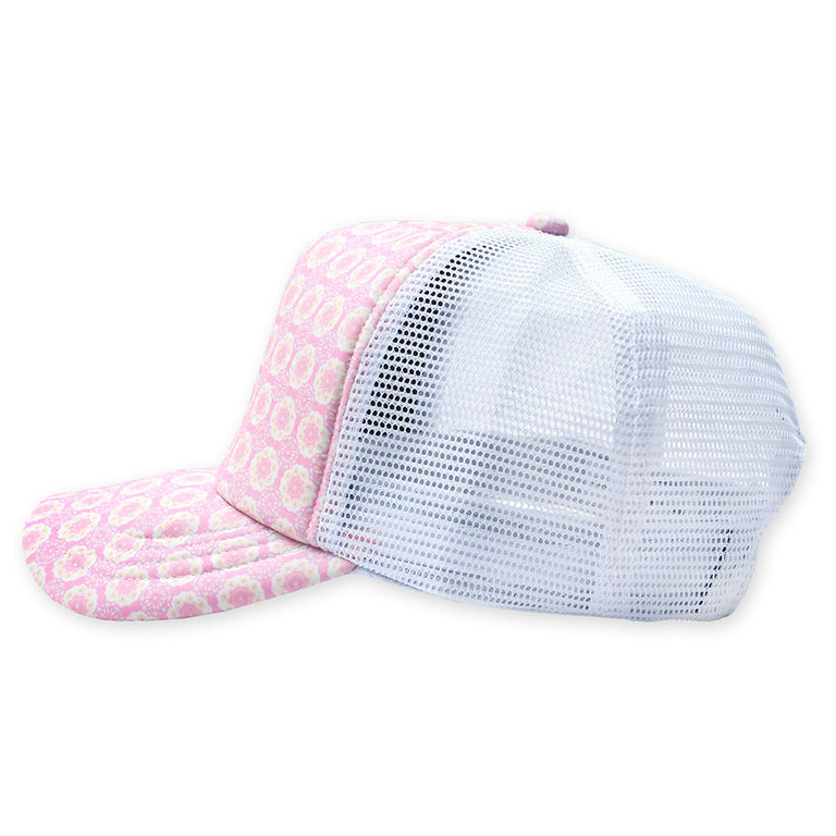 Lotus Pink Mesh Back Cap – Olga Valentine Swimwear